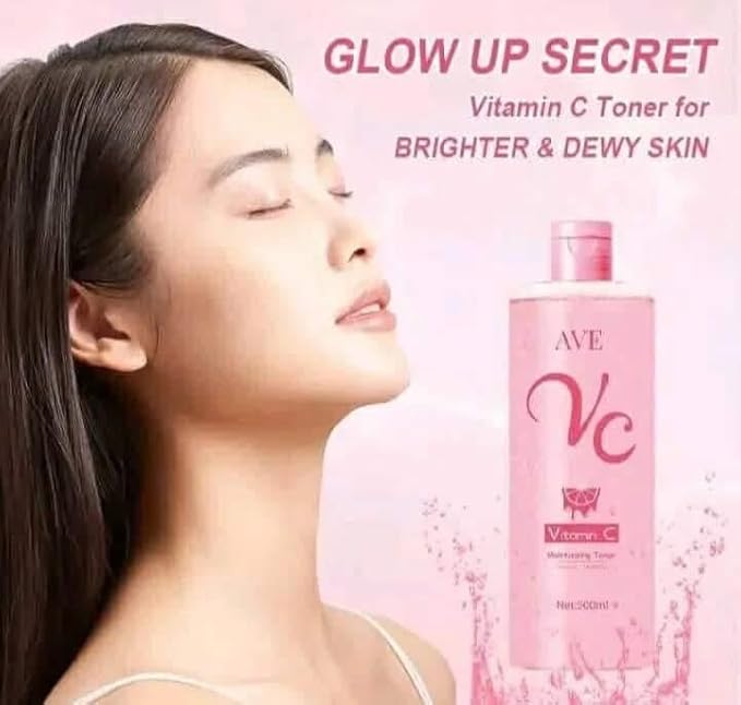 AVE VC Moisturising Toner, Pink, 500 Ml 1 Bottle Only £19.00