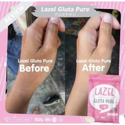 Lazel Gluta Pure 2 In 1 Glutathione Anti Aging Antioxidants