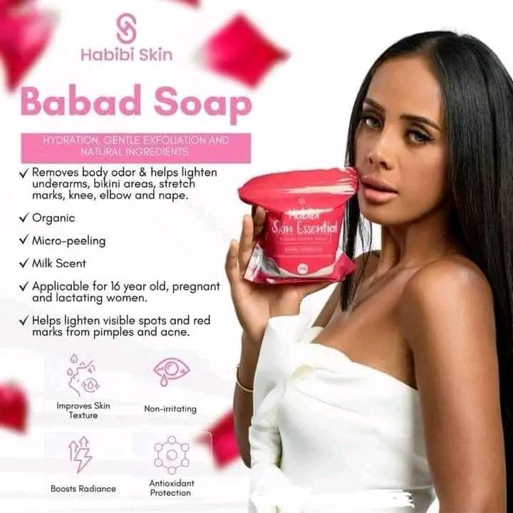 Habibi Skin Essential Extra Strength Soap, 210g, With Glutathione, Niaci
