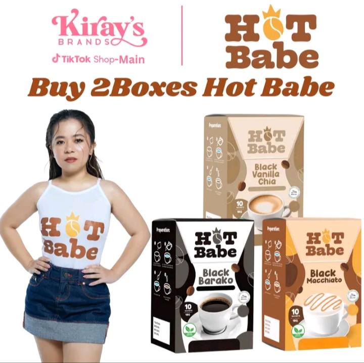 Kiray Hot Babe Black Barako Coffee 10 Sachets £16.99